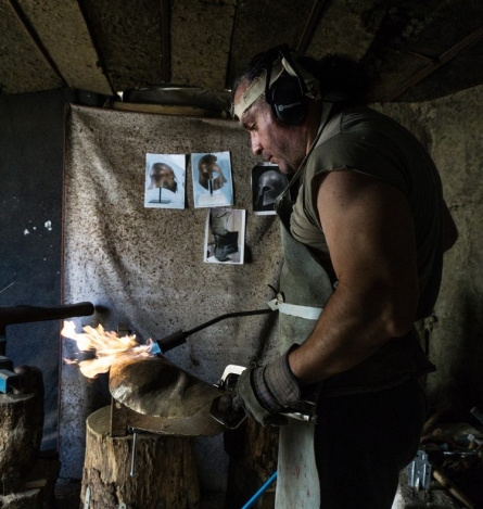 feyworks.com » A Real Blacksmith – of Ancient Greek Armor